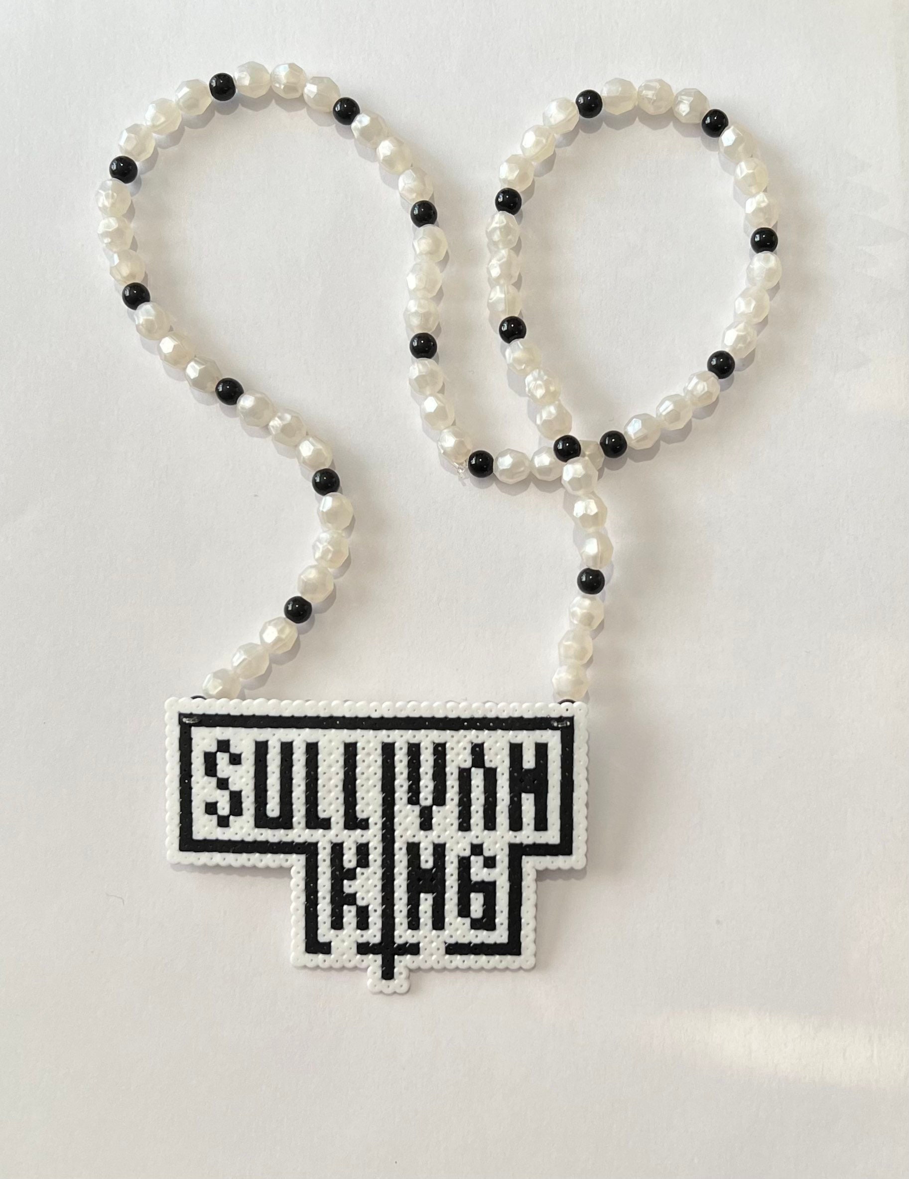 Sullivan King Mini Perler Necklace - Etsy