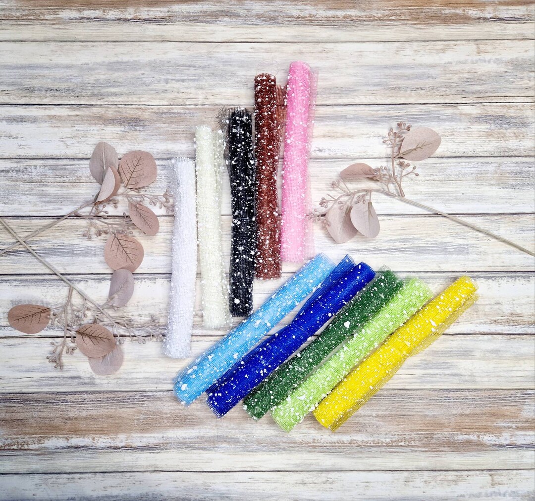 Snowball Mesh Various Colors, 20 X 50 Cm Perfect for Collages ...