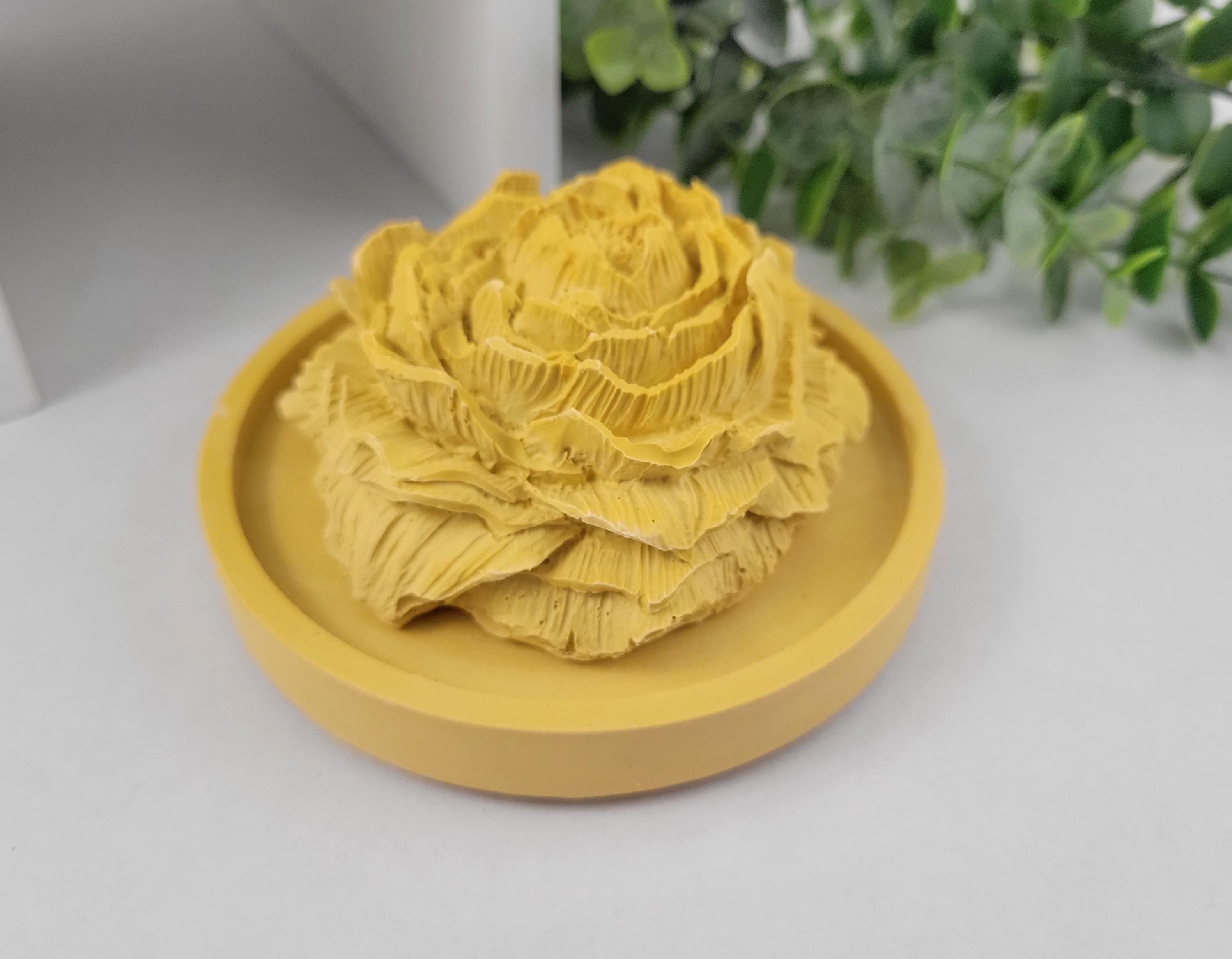 Green Peony Aroma Stone | Gypsum Aroma Stone| Handcrafted Home ...