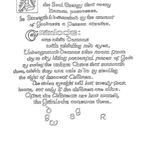 Charmed Book of Shadows Colouring in Pages - Etsy