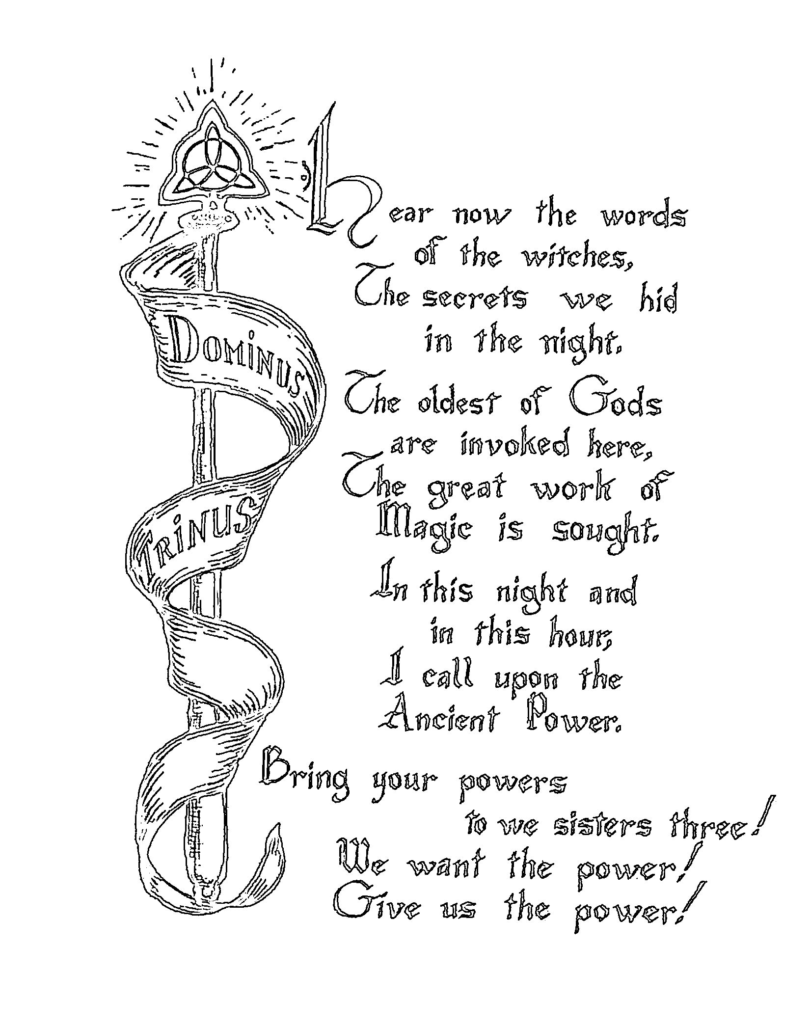 Charmed Book of Shadows Colouring in Pages - Etsy