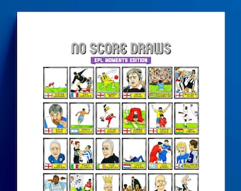 No Score Draws - Etsy