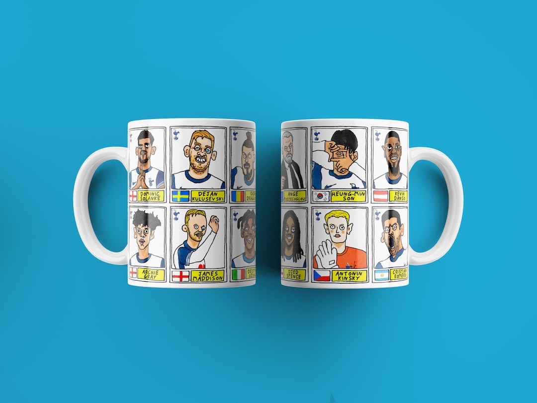 Spurs Volume 4 - Angeball 24-25 No Score Draws Mug Set - Set of TWO ...
