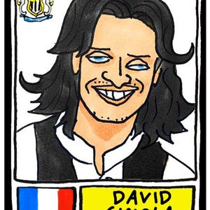 Newcastle United - No Score Draws Toon Icons Edition - A3 Print of 36 ...
