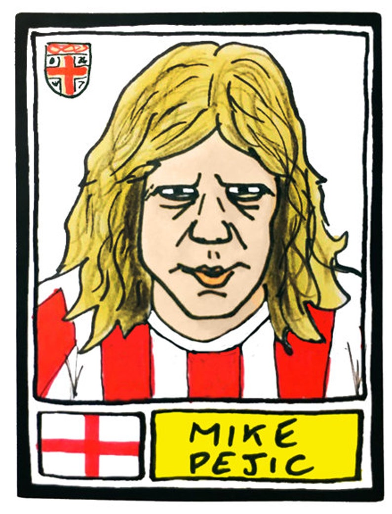 Stoke City Vol 2 No Score Draws Wembley '72 Edition A3 - Etsy