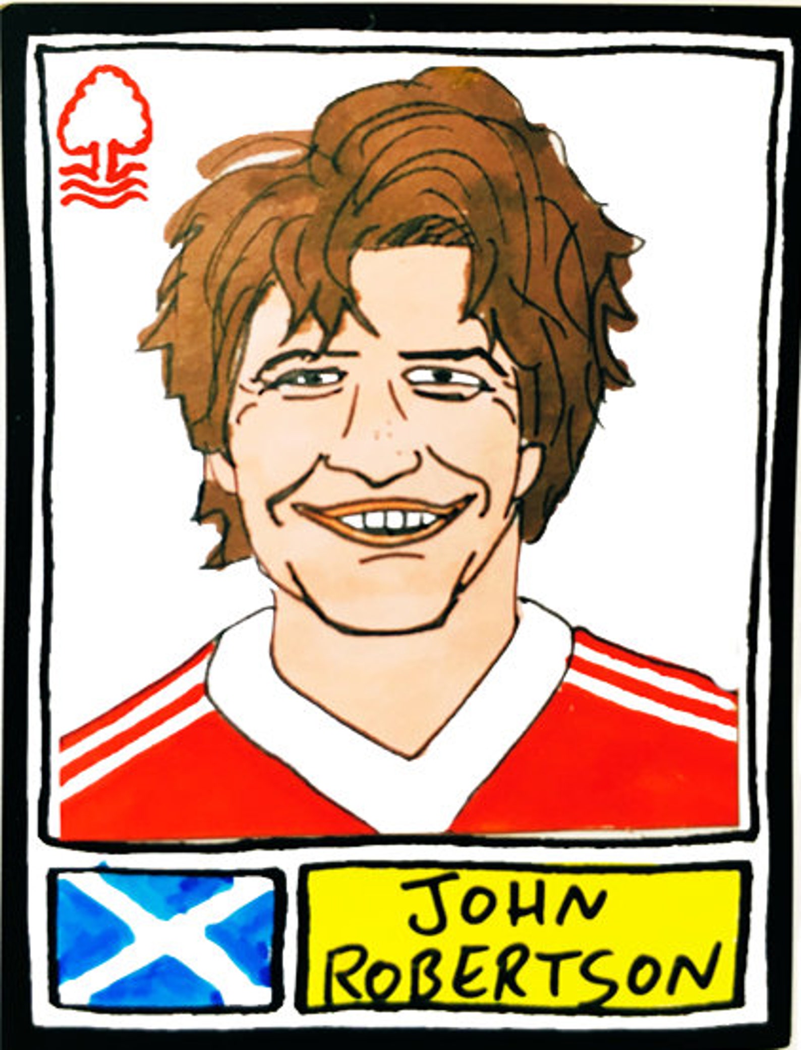 Nottingham Forest Vol 1 - No Score Draws Miracle Men Edition - A3 Print ...