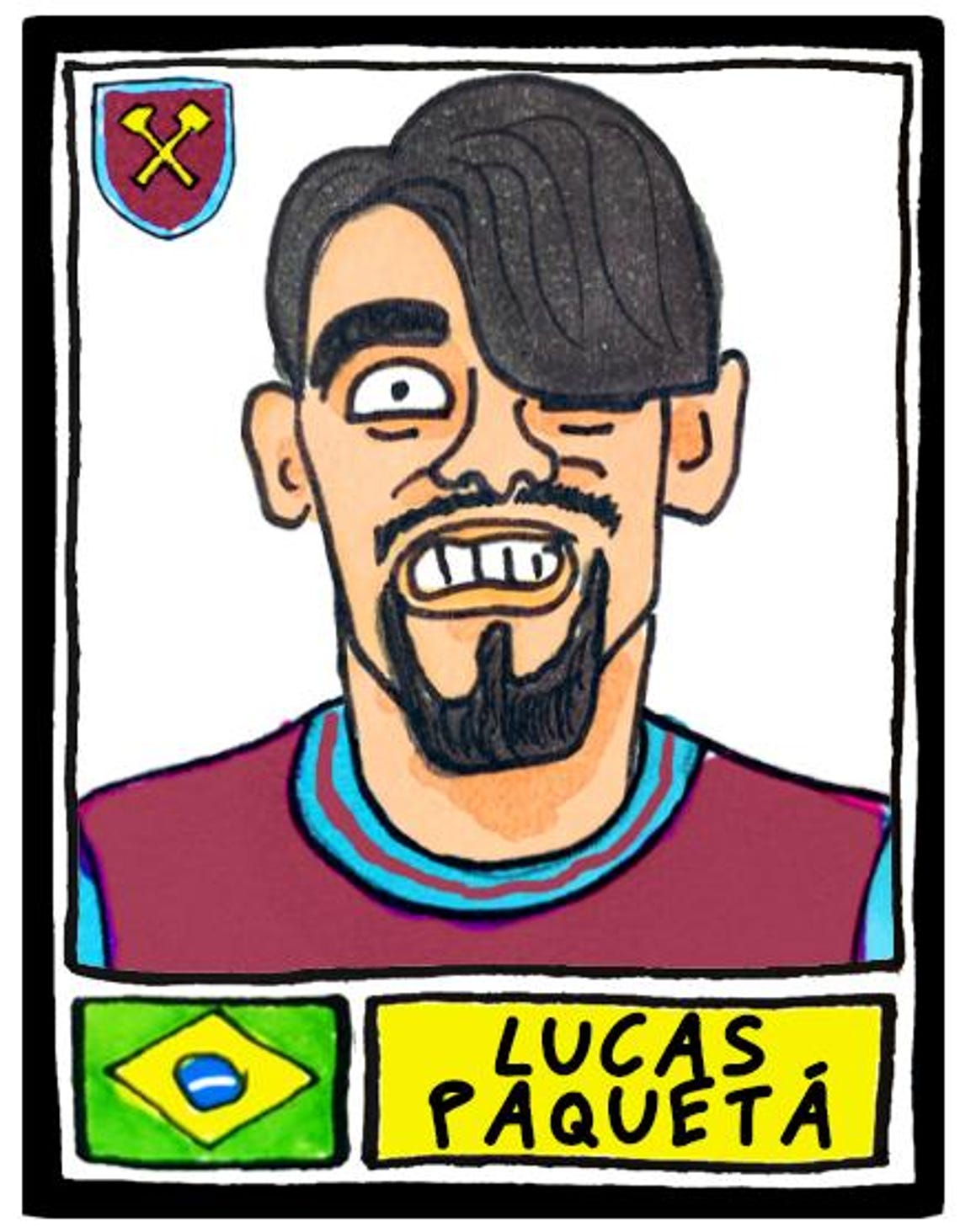 West Ham Vol 3 - No Score Draws Hammers 24/25 Edition - A3 Print of 24 ...