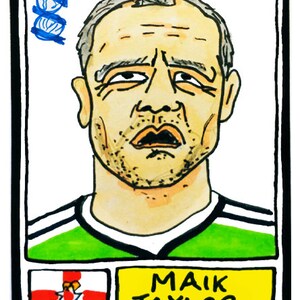 Birmingham City - No Score Draws Blues Edition - A3 Print of 36 Hand ...