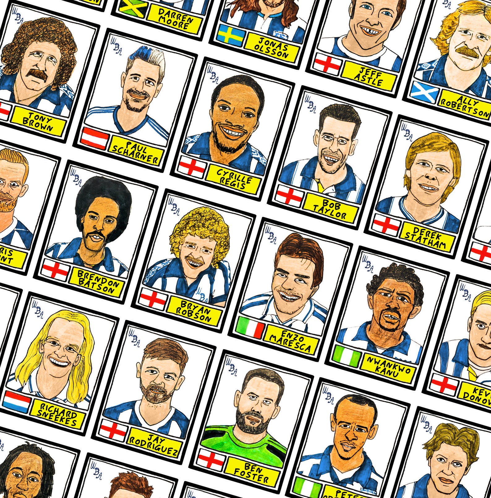 WBA CHARITY ITEM No Score Draws Baggies Edition All | Etsy