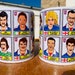 Ipswich Town Mug Set - Set of TWO 11oz Ceramic Mugs With Wonky Panini ...
