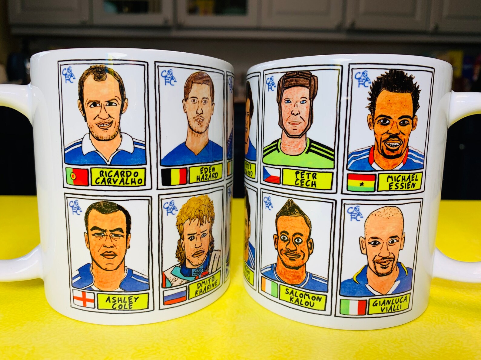 Chelsea No Score Draws Mug Set Set of TWO 11oz Ceramic Mugs - Etsy
