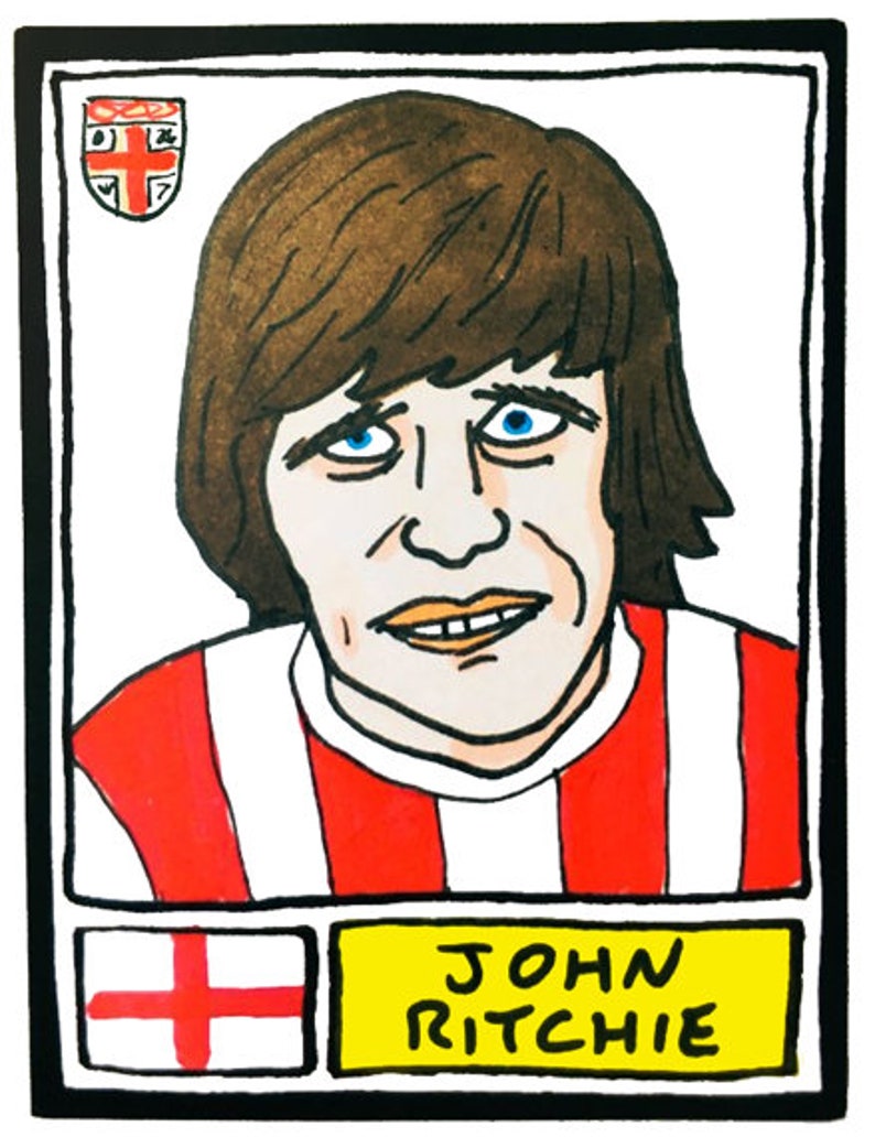 Stoke City Vol 2 - No Score Draws Wembley '72 Edition - A3 Print of 18 ...