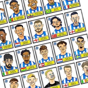 Brighton Vol 3 - No Score Draw Seagulls 24/25 Edition - A3 Print of 29 ...