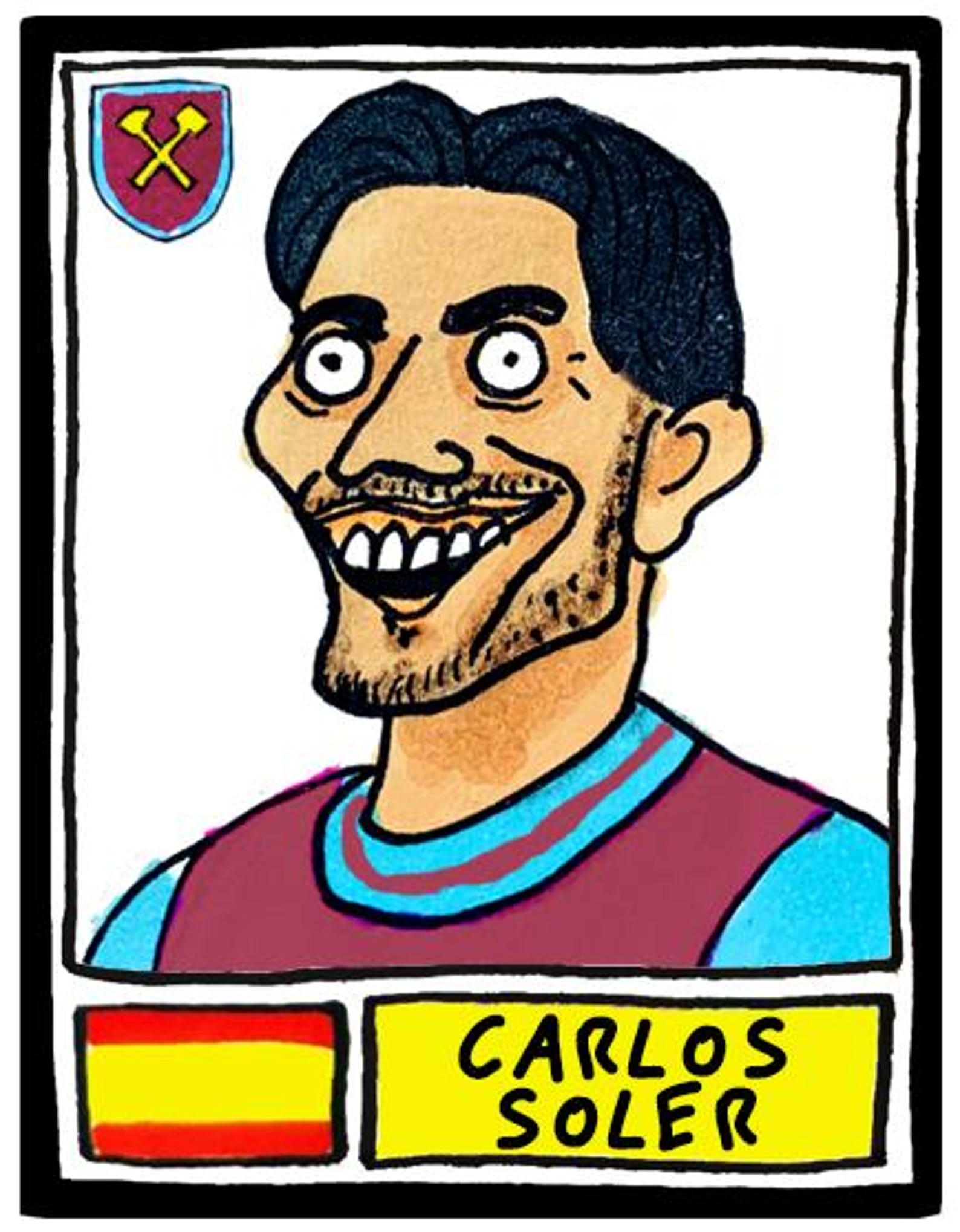 West Ham Vol 3 - No Score Draws Hammers 24/25 Edition - A3 Print of 24 ...