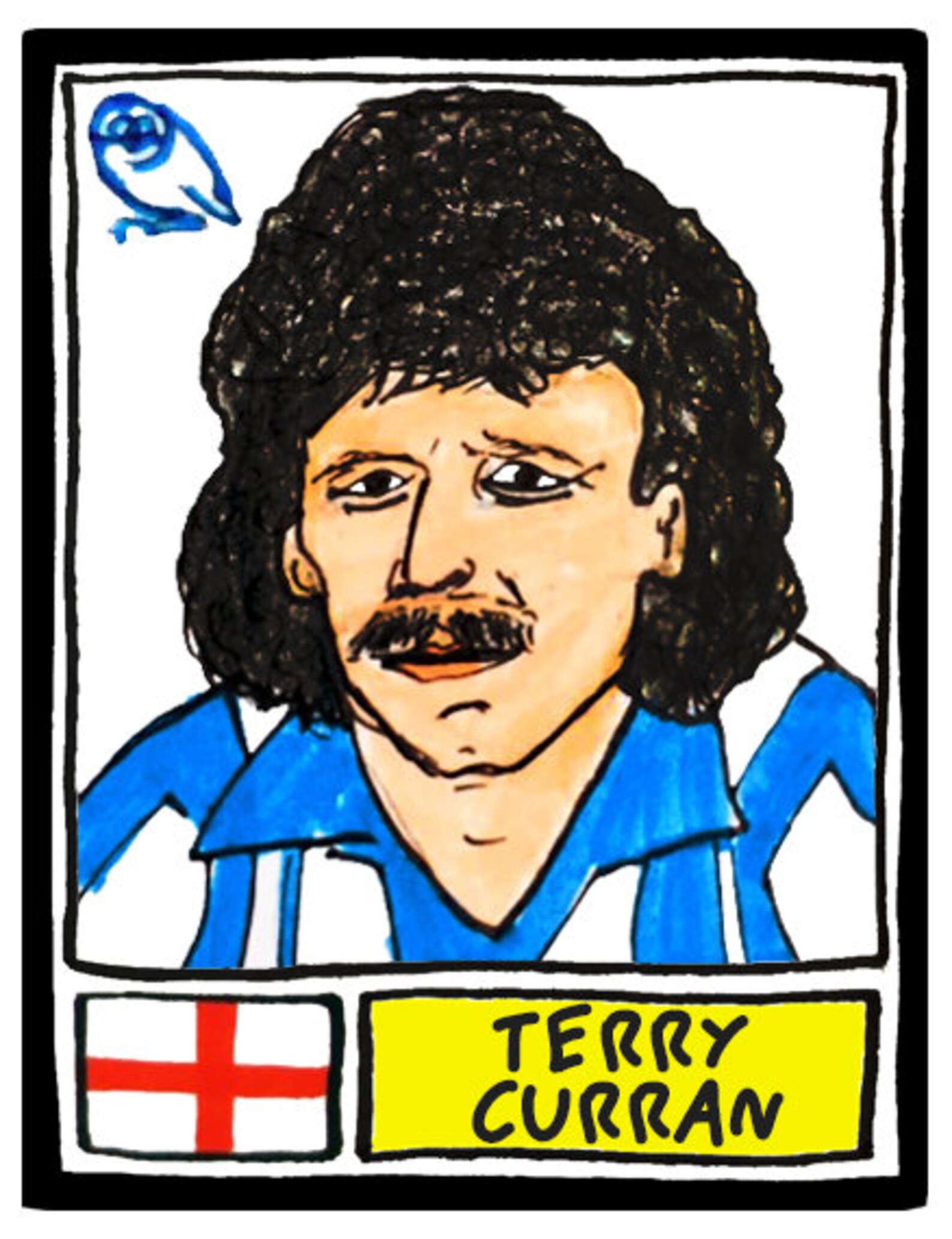 Sheffield Wednesday - No Score Draws Owls Edition - A3 Print of 36 Hand ...