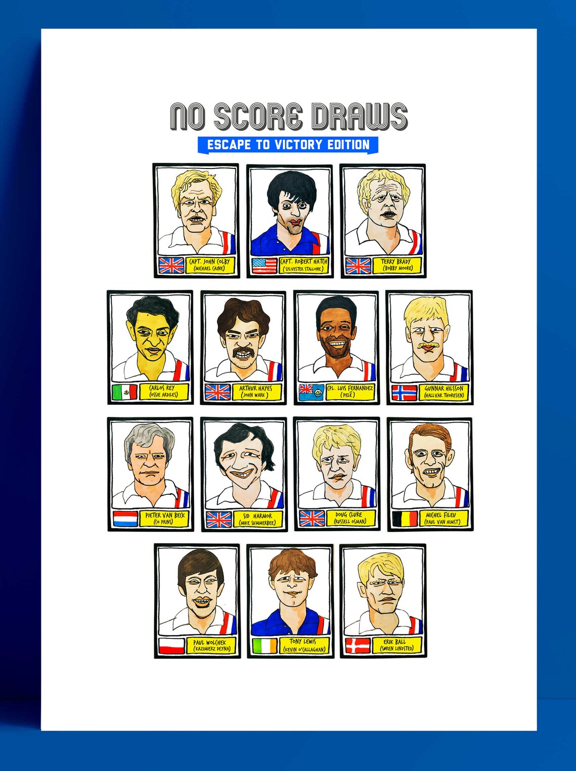 Escape to Victory No Score Draws Escape to Victory Edition - Etsy UK