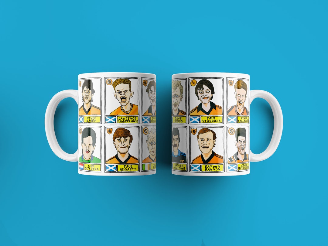 Dundee United No Score Draws Mug Set - Set of TWO 11oz Ceramic Mugs ...