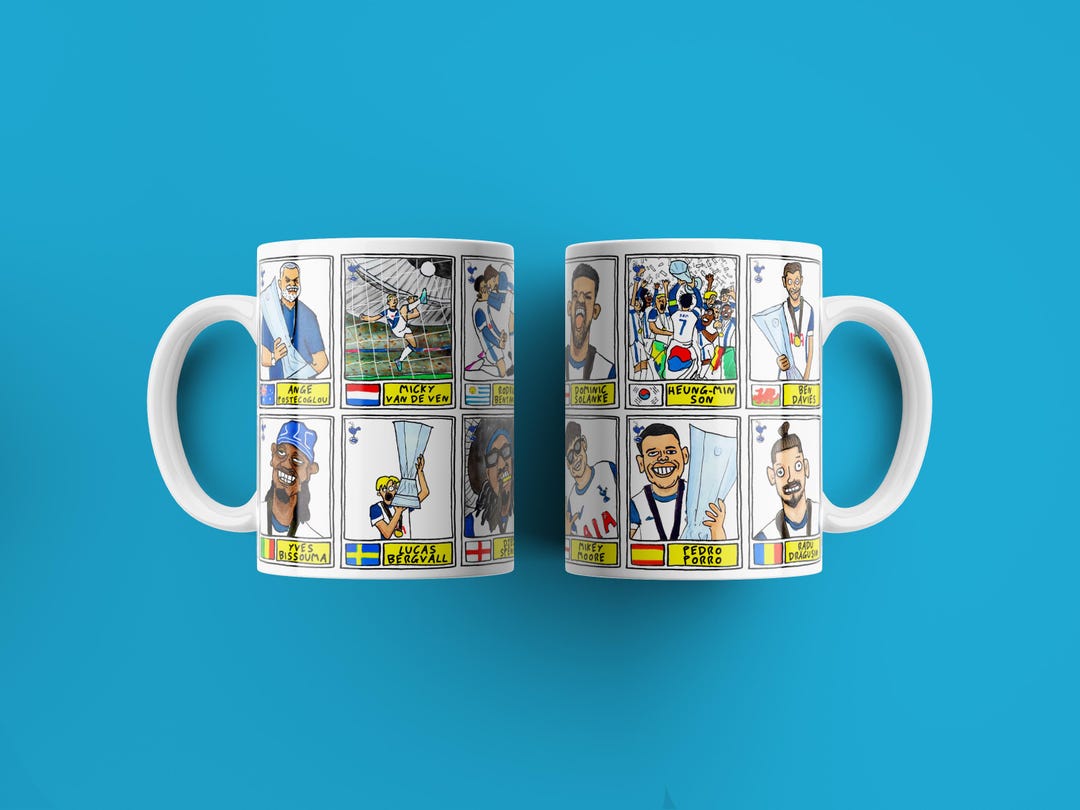 Spurs Vol 5 - Europa League Winners No Score Draws Mug Set - Set of TWO ...