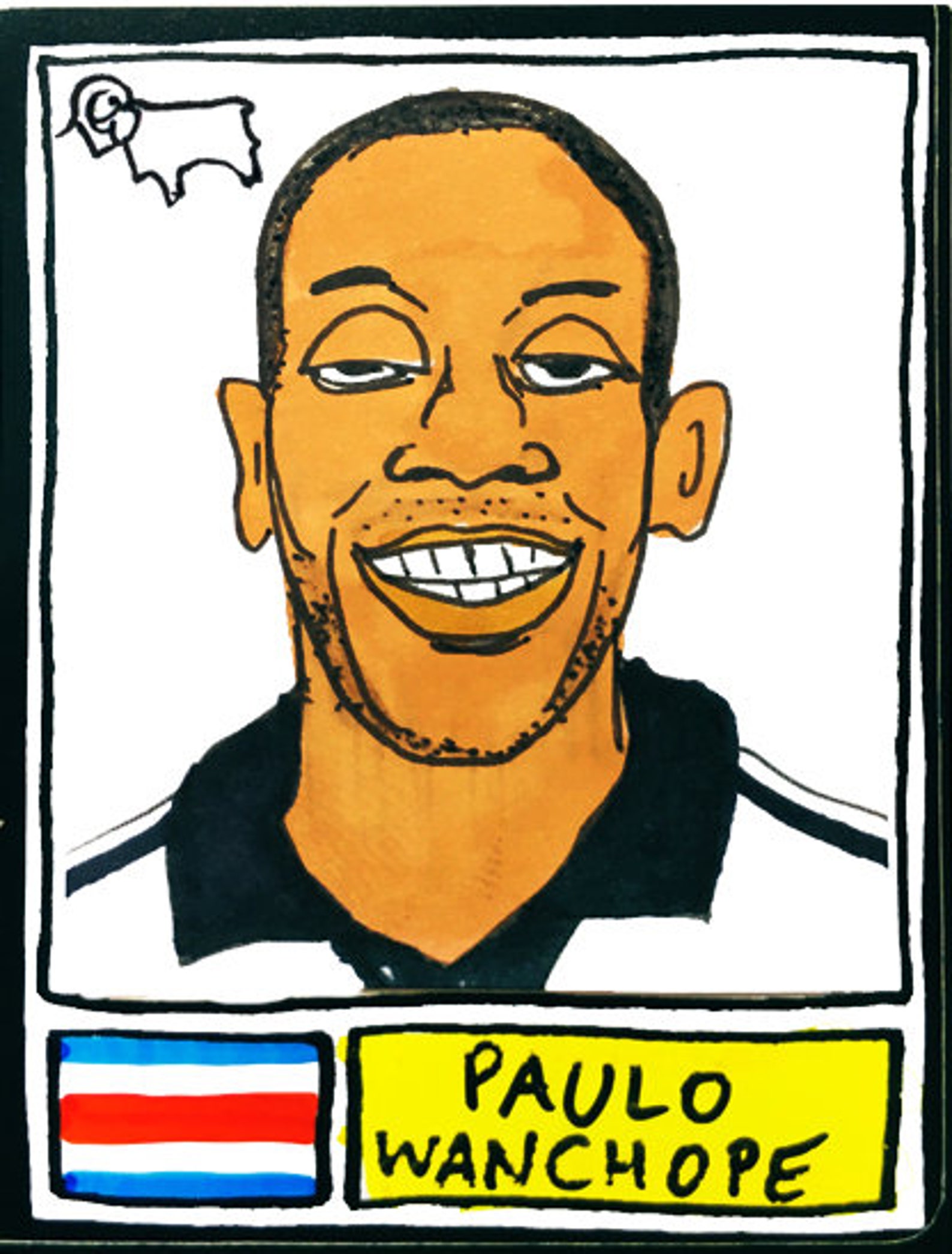 Derby County Vol 2 No Score Draws Rams Edition A3 Print of | Etsy UK