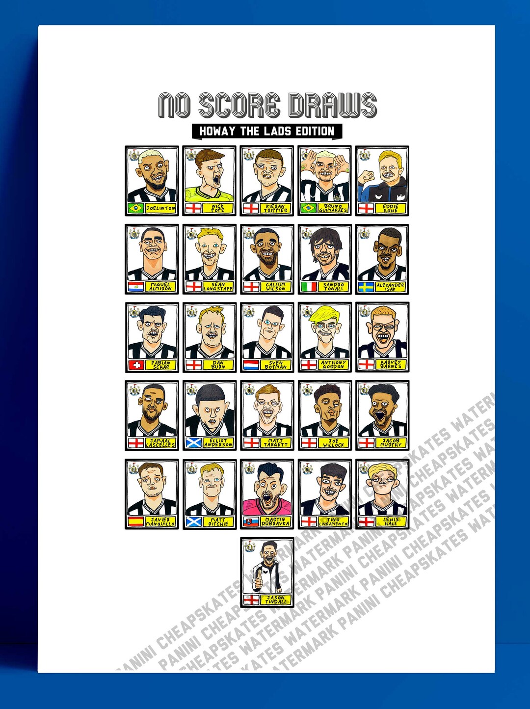 Newcastle United Vol 2 UPDATED No Score Draws Howay the Lads Edition A3 ...