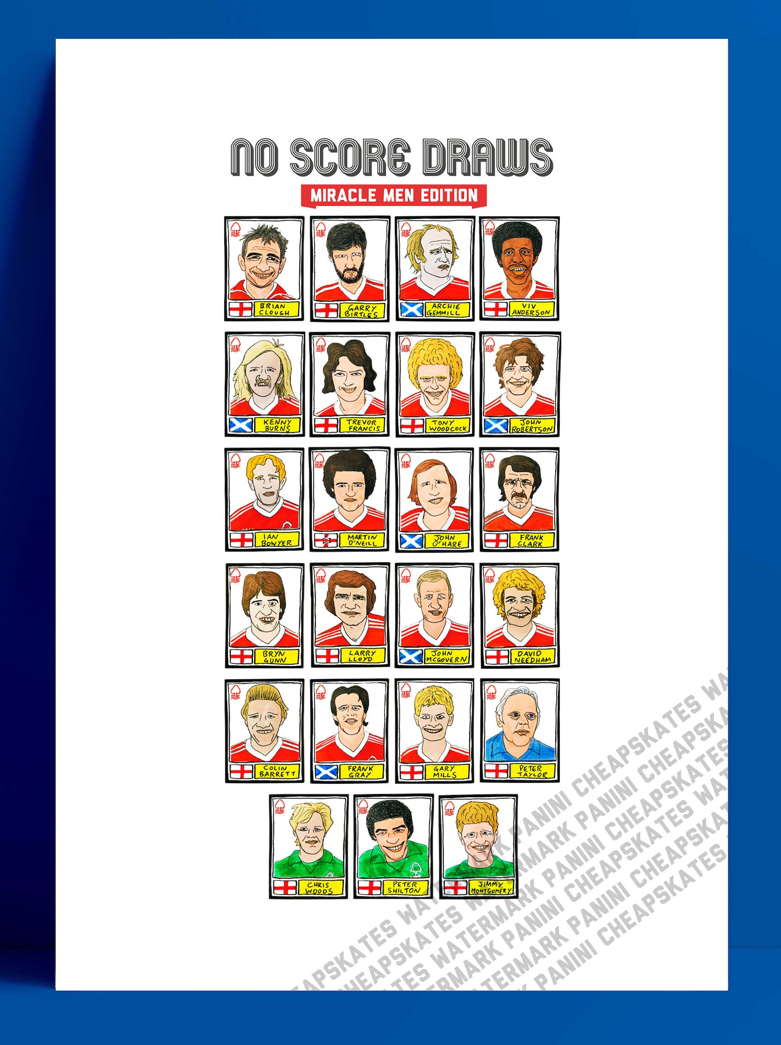 Nottingham Forest Vol 1 No Score Draws Miracle Men Edition - Etsy UK