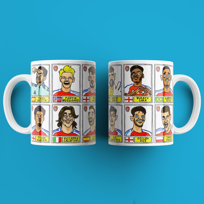 Personalised Arsenal Mug - Etsy UK
