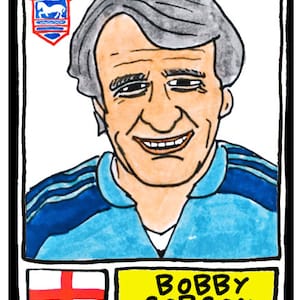 Ipswich Town - No Score Draws Tractor Boys Edition - A3 Print of 36 ...