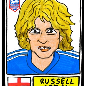 Ipswich Town - No Score Draws Tractor Boys Edition - A3 Print of 36 ...