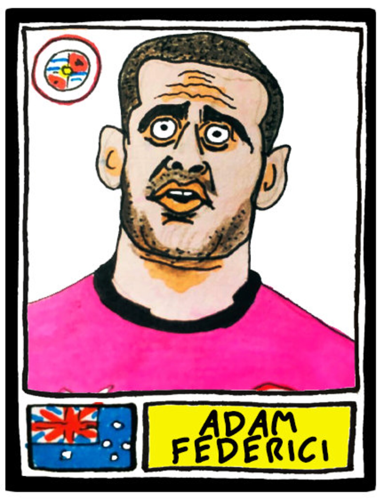 Reading No Score Draws Royals Edition A3 Print of 36 | Etsy UK