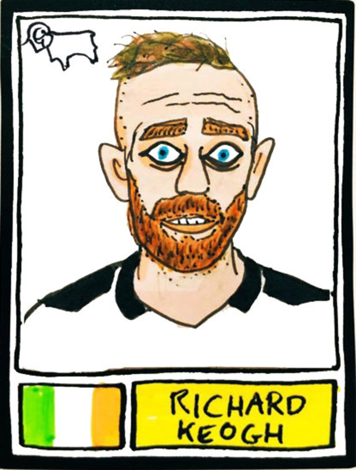 Derby County Vol 2 No Score Draws Rams Edition A3 Print of | Etsy UK