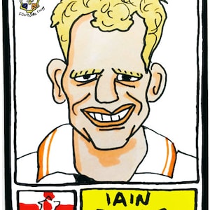 Luton Town - No Score Draws Hatters Edition - A3 Print of 36 Hand-drawn ...