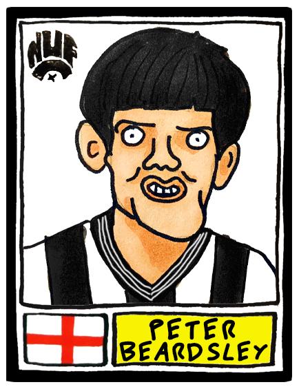 Newcastle United - No Score Draws Toon Icons Edition - A3 Print of 36 ...