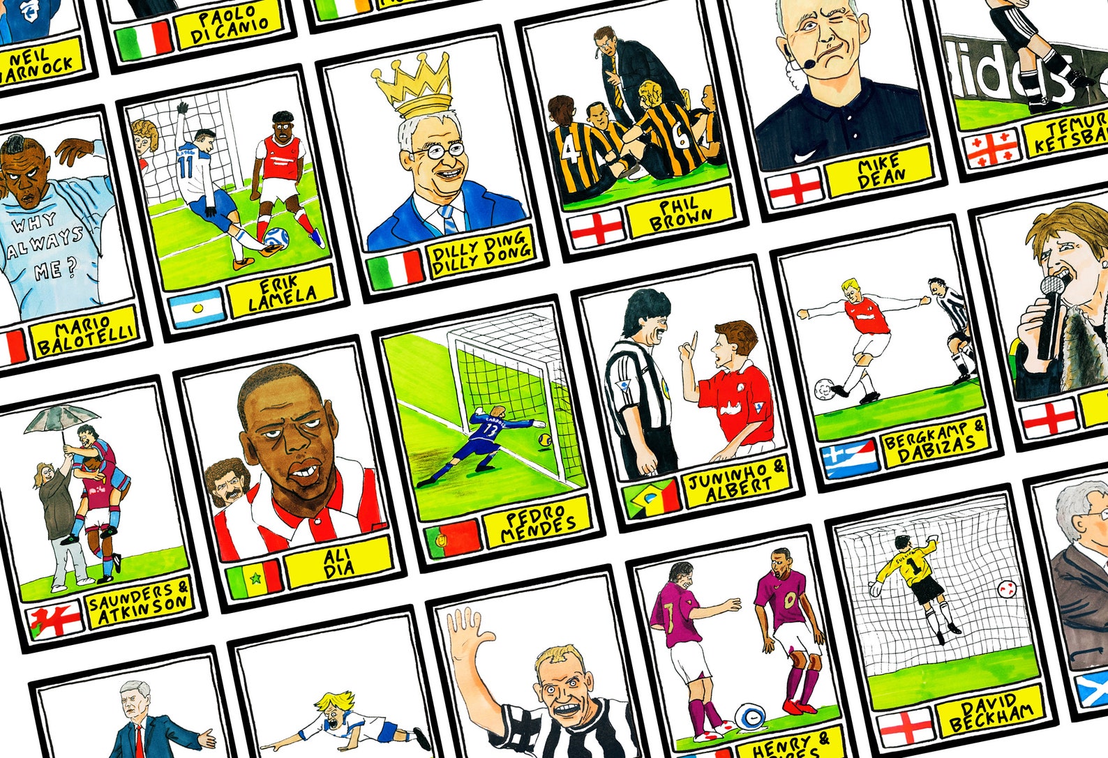 EPL Moments No Score Draws EPL Moments Edition A3 Print of - Etsy UK