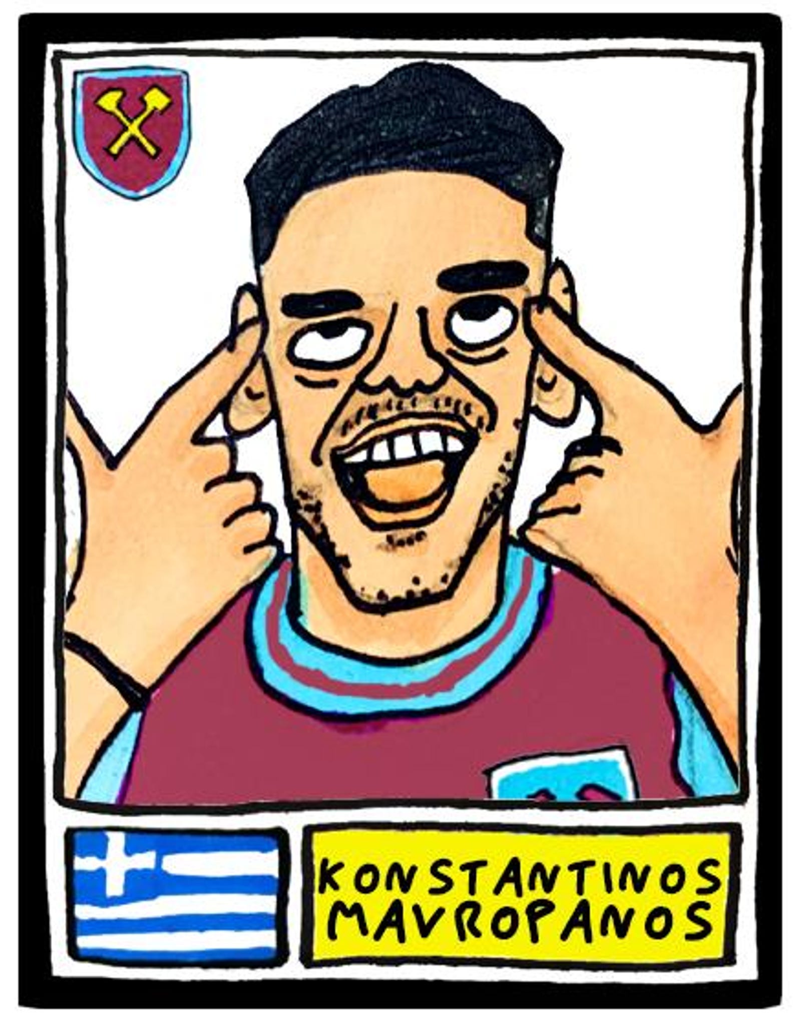 West Ham Vol 3 - No Score Draws Hammers 24/25 Edition - A3 Print of 24 ...