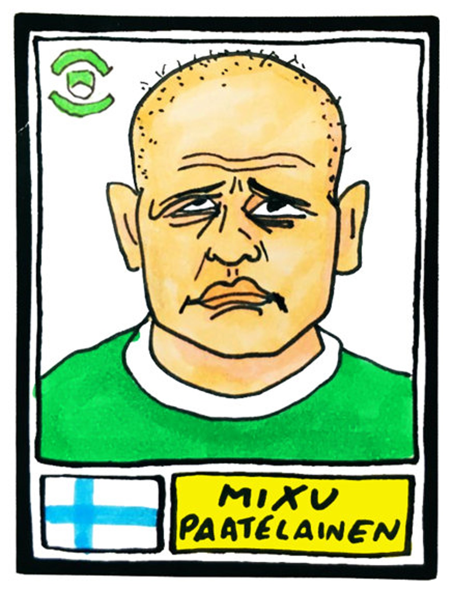 Hibs - No Score Draws Hibees Edition - A3 Print of 36 Hand-drawn Panini ...