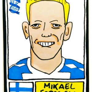 Birmingham City - No Score Draws Blues Edition - A3 Print of 36 Hand ...