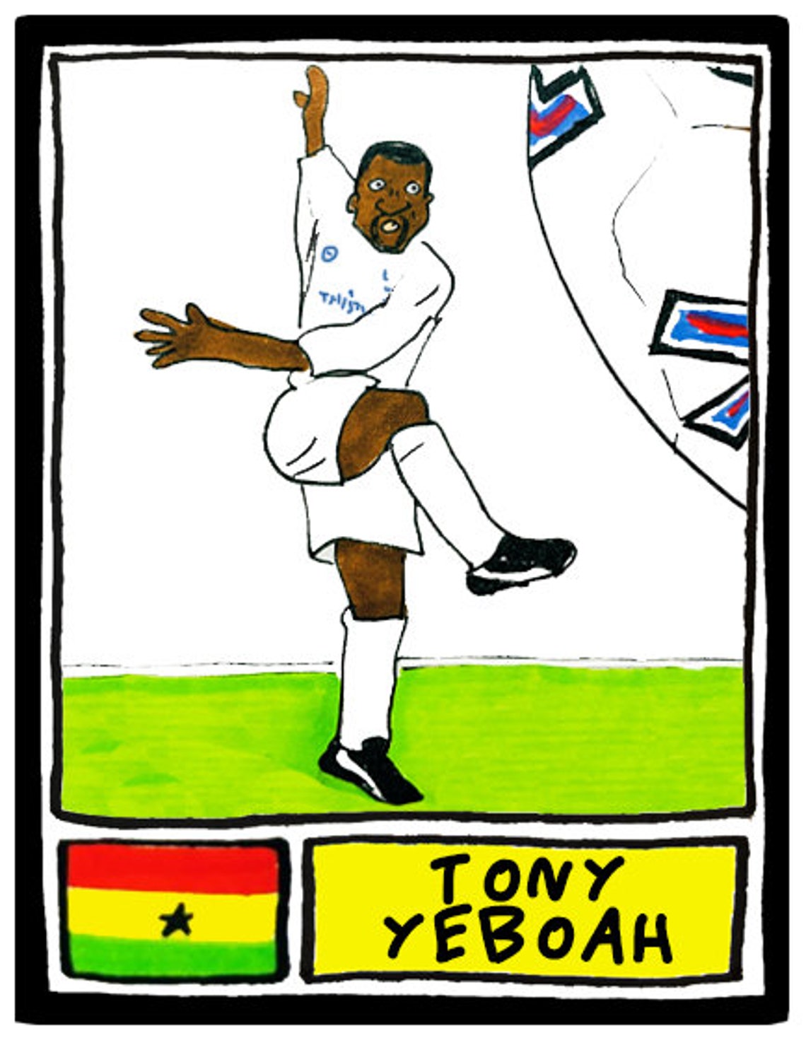 EPL Moments - No Score Draws EPL Moments Edition - A3 Print of 36 Wonky ...