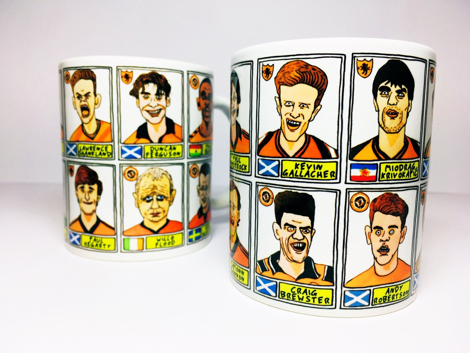 Dundee United No Score Draws Mug Set Set of TWO 11oz Ceramic | Etsy