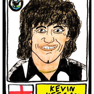 Newcastle United No Score Draws Toon Edition A3 Print of 36 Hand-drawn ...