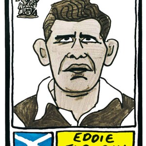 Hibs - No Score Draws Hibees Edition - A3 Print of 36 Hand-drawn Panini ...