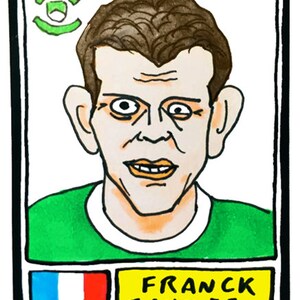 Hibs - No Score Draws Hibees Edition - A3 Print of 36 Hand-drawn Panini ...
