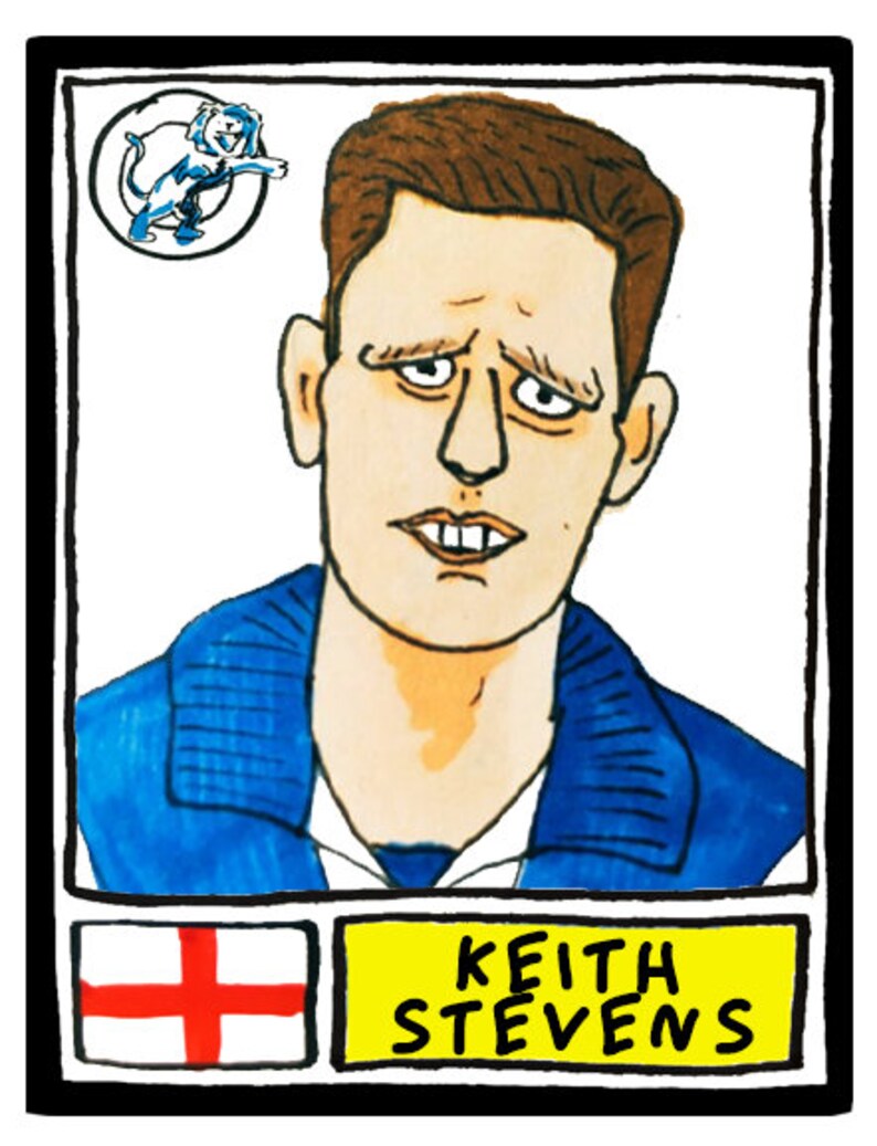 Millwall - No Score Draws Lions Edition - A3 Print of 36 Hand-drawn ...
