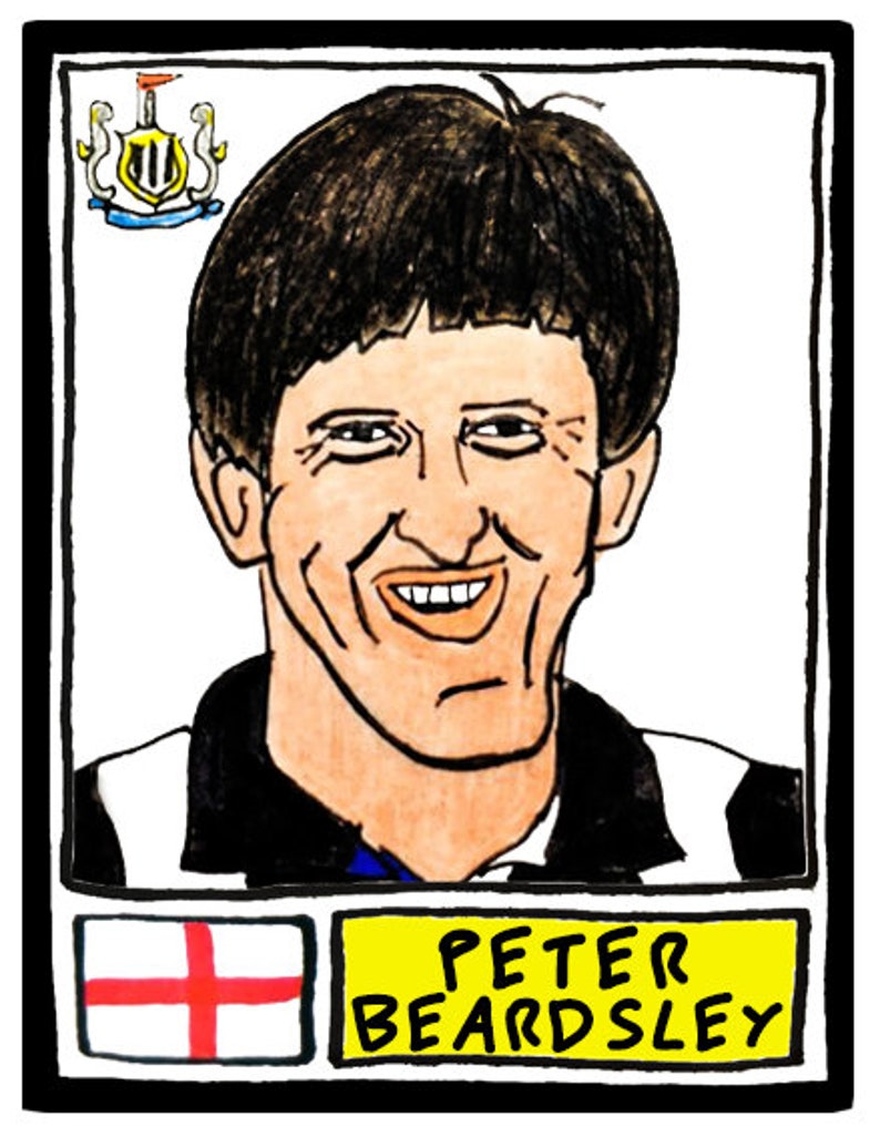 Newcastle United No Score Draws Toon Edition A3 Print of | Etsy