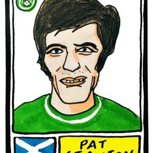 Hibs - No Score Draws Hibees Edition - A3 Print of 36 Hand-drawn Panini ...