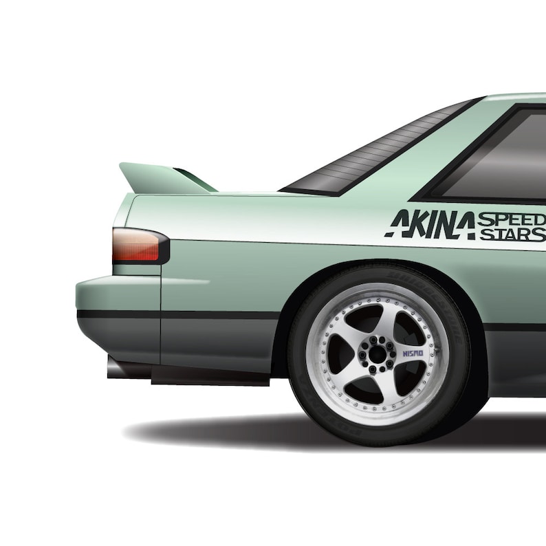 Initial D First Stage AE86 Red Suns RX7 Night Kids Skyline - Etsy