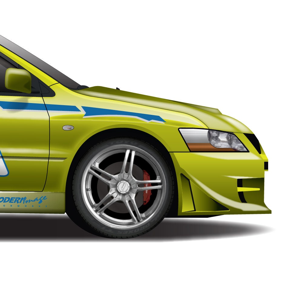 Evo 7 2 Fast 2 Furious