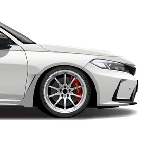 Civic 11 Generations Print, Type R EF9, EG6, EK9, EP3, FN2R, FD2R, FK2R ...