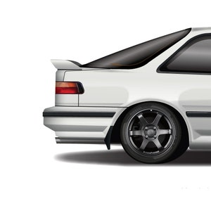 Honda Integra Generations Print: JDM Car Art Poster - Etsy