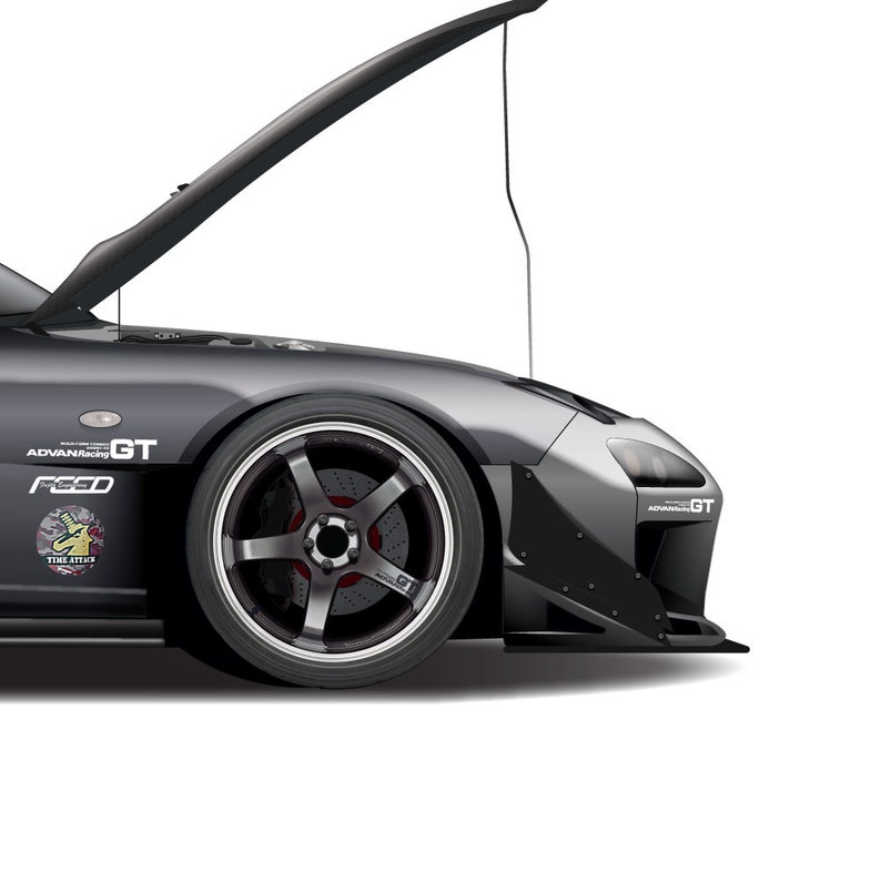 Touge Maou Gunsai Battle J's Racing S2000 AP1 & FEED | Etsy