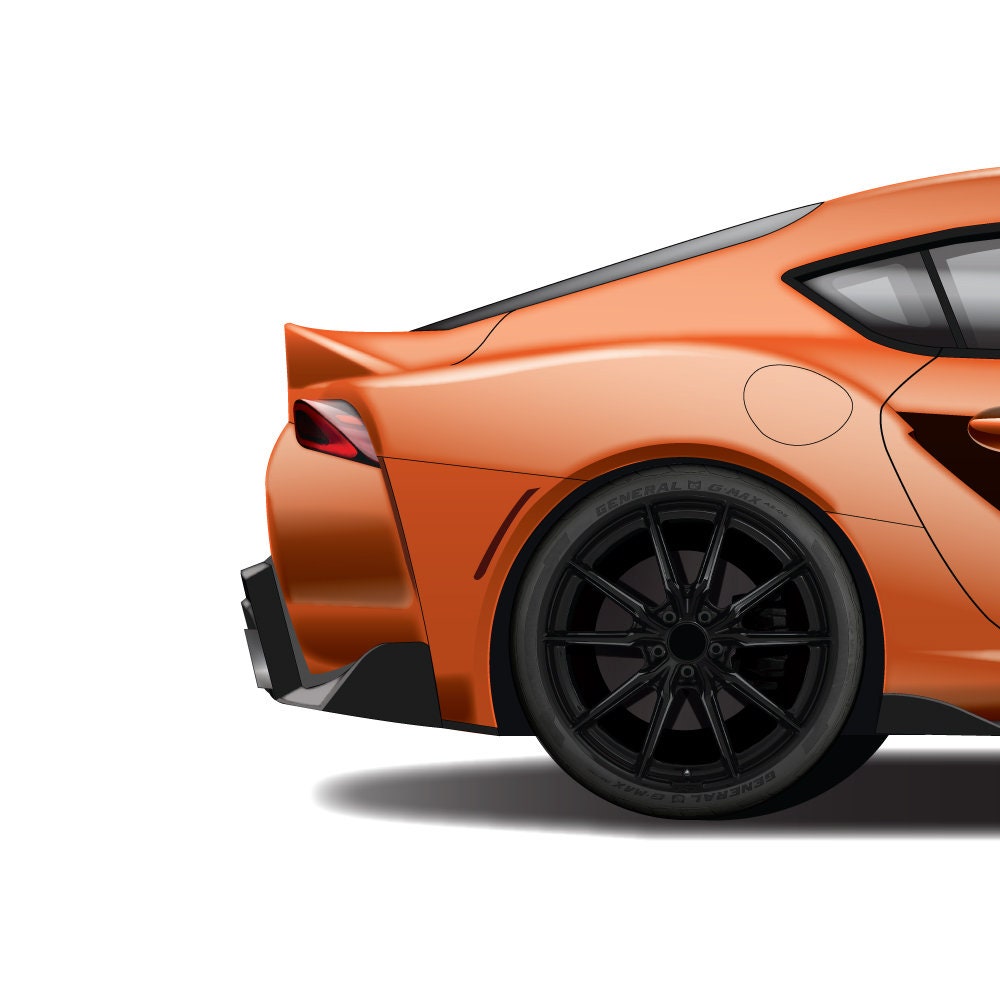 Han's Supra MK5 From Fast and Furious 9 Supra Print - Etsy UK